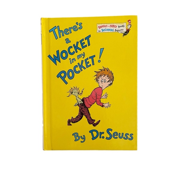 Other | Hardcover Theres A Wocket In My Pocket Dr Seuss Childrens Book ...